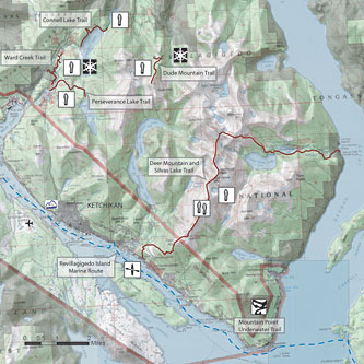 Ketchikan, Alaska Trails and Adventure Travel Guide | SEAtrails.org